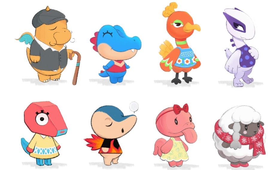 Animal Crossing & Pokemon Crossover With These Adorable Fan-Made ...