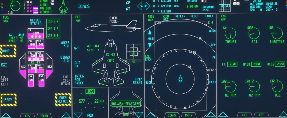 Microsoft Flight Simulator F-35 Gets New Screenshots & Details; Dresden ...