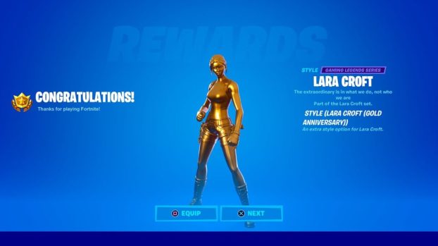 Fortnite: How to Get Gold Lara Croft Skin - Twinfinite