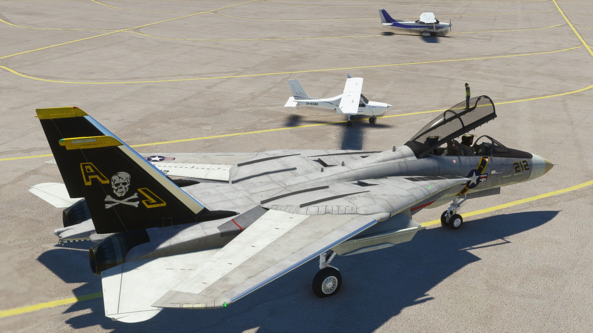 Microsoft Flight Simulator Panama & Boracay Airports Released; F-14 ...