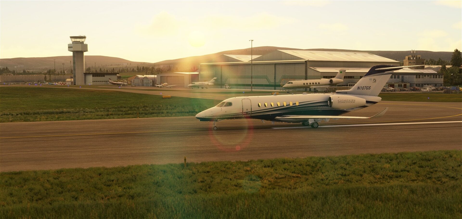 Microsoft Flight Simulator Van Nuys y los aeropuertos de la Isla de Man ...