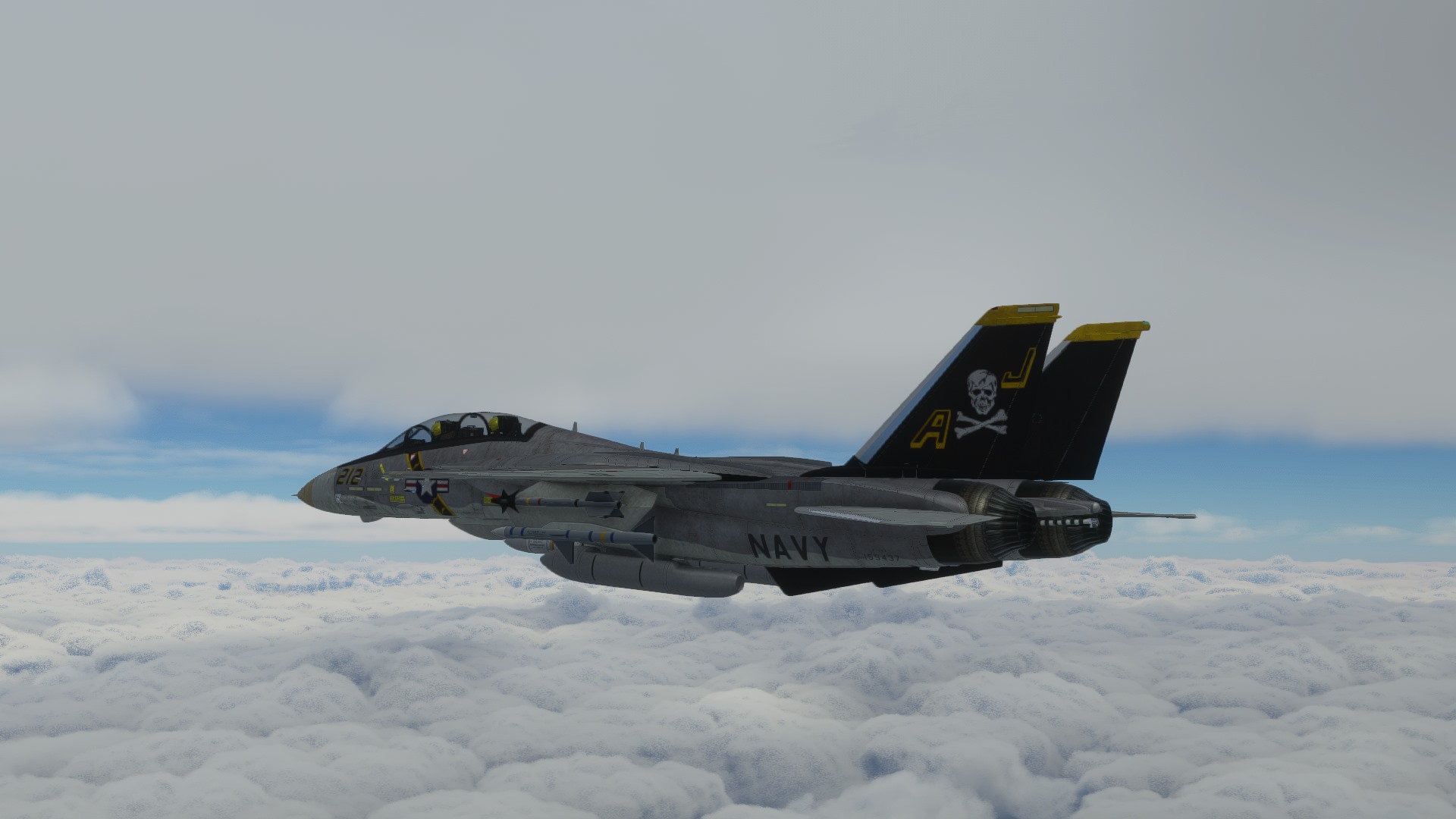 Microsoft Flight Simulator F-14 Tomcat obtiene nuevas capturas de ...