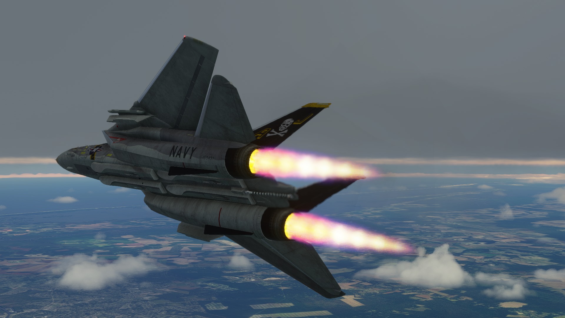 Microsoft Flight Simulator F-14 Tomcat obtiene nuevas capturas de ...