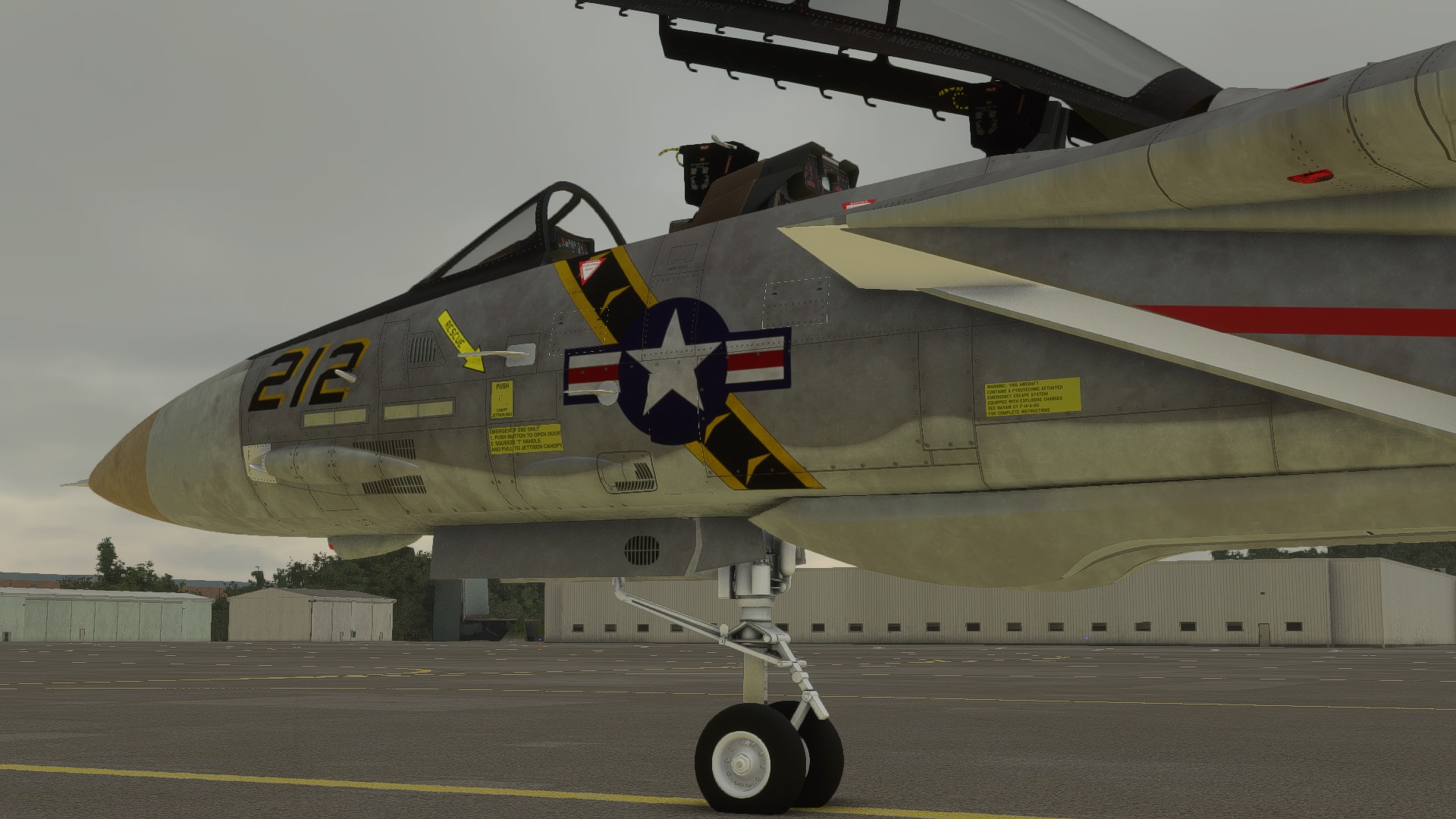 Microsoft Flight Simulator F-14 Tomcat obtiene nuevas capturas de ...
