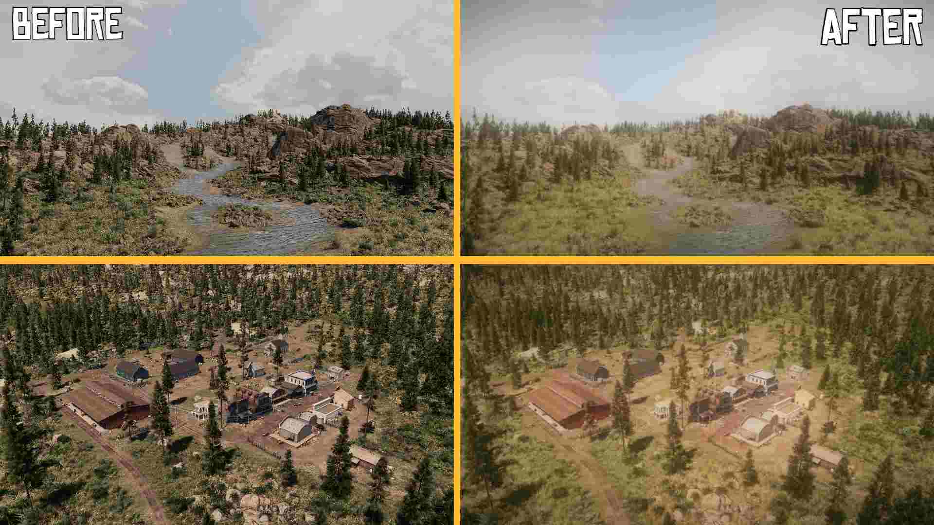 Redditor Recreates Red Dead Redemption 2 in Cities: Skylines - Twinfinite
