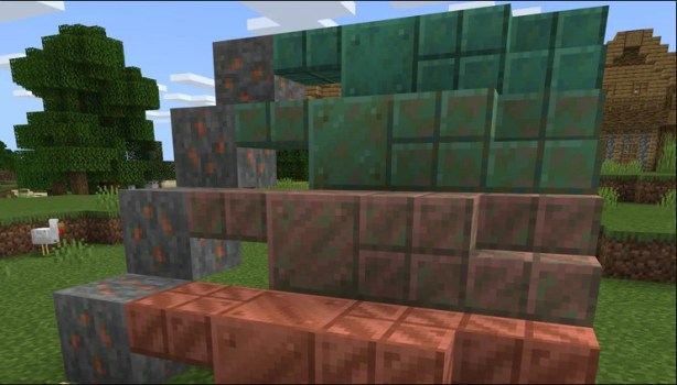 Minecraft Copper: How Long to Oxidize, Keep in Oxidation Stage & How to ...