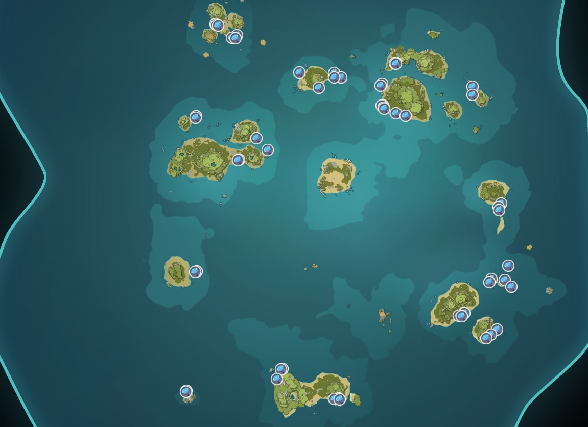 Genshin Impact: Sea Ganoderma Locations - Twinfinite