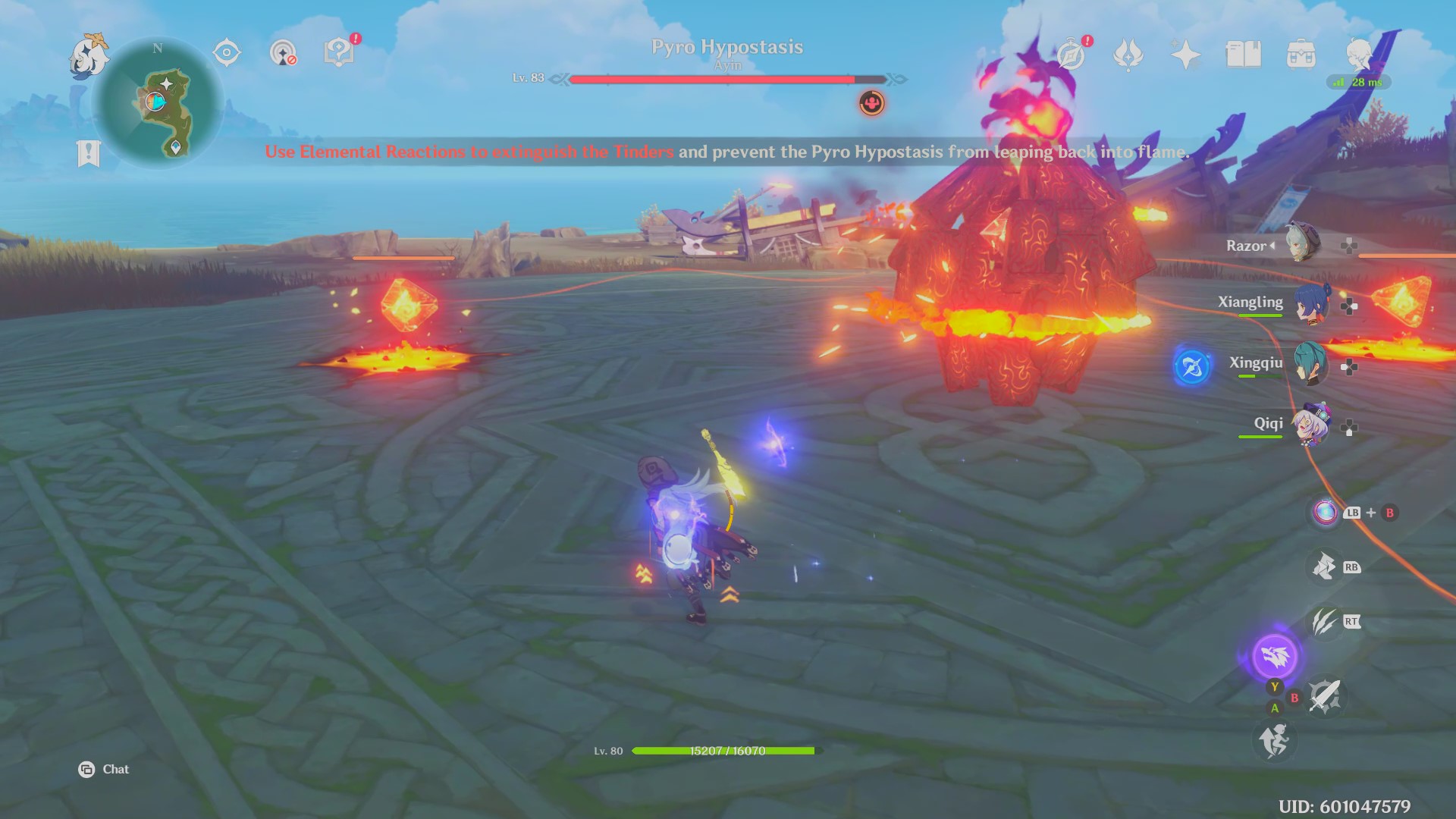 Genshin Impact: How to Beat Pyro Hypostasis