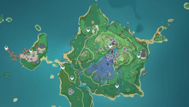 Genshin Impact: Naku Weed Locations - Twinfinite