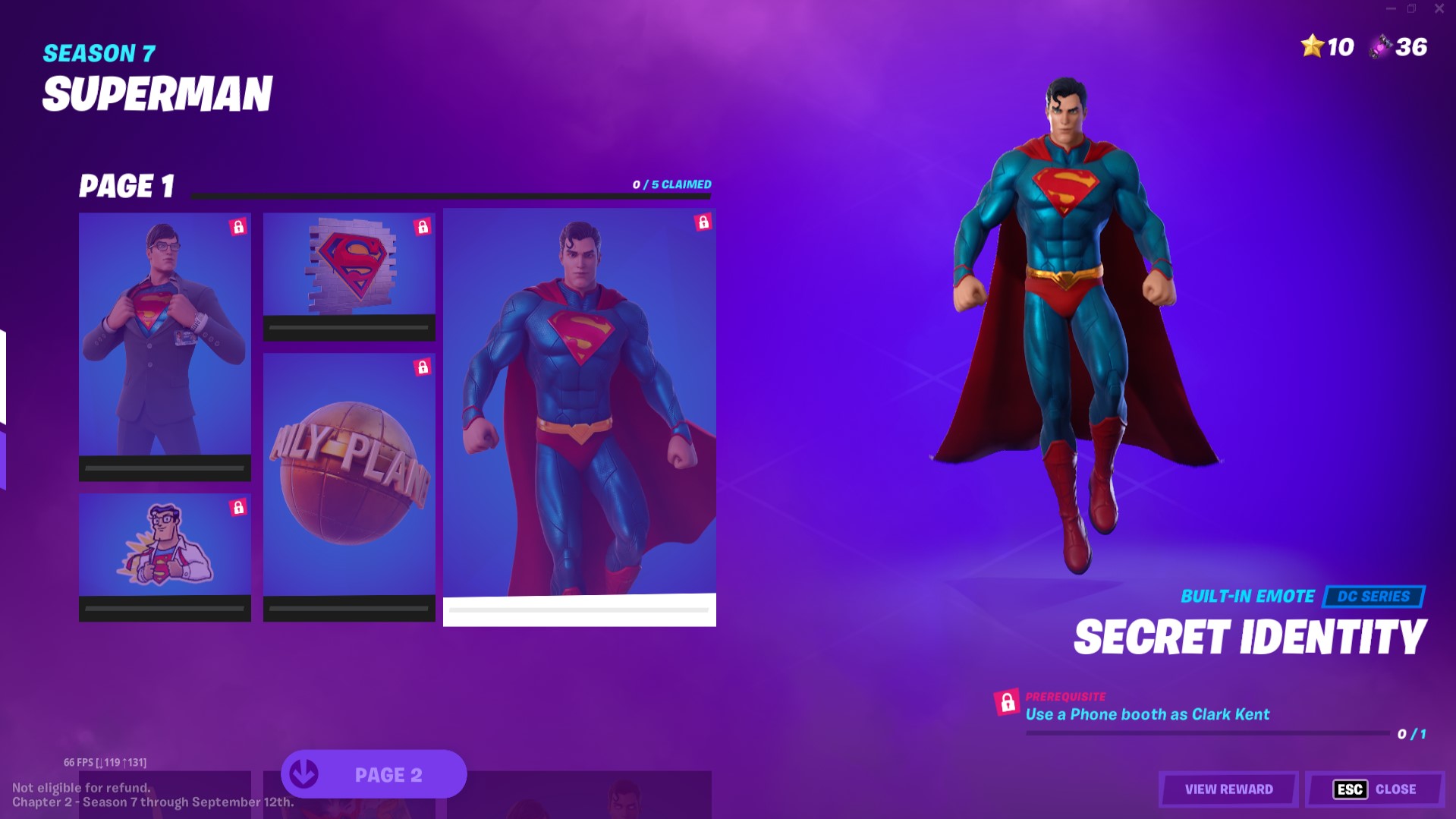 Fortnite: How to Get Clark Kent & Superman Skins (Phone Booth Locations ...