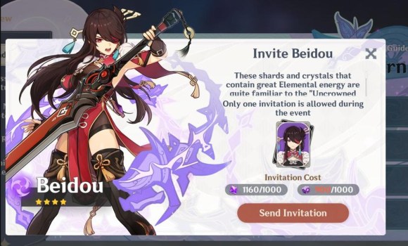 Genshin Impact: How to Get Beidou - Twinfinite