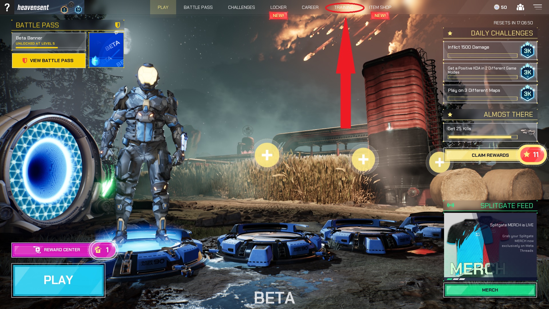 Splitgate: How to Play Pantheon Race - Twinfinite