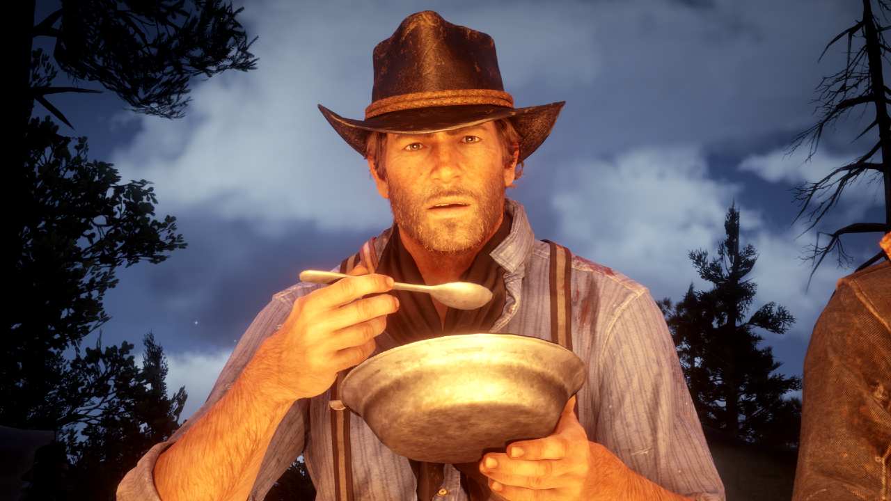 Red Dead Redemption 2 Player Door-Dashes Stew Bowl All the Way Across ...