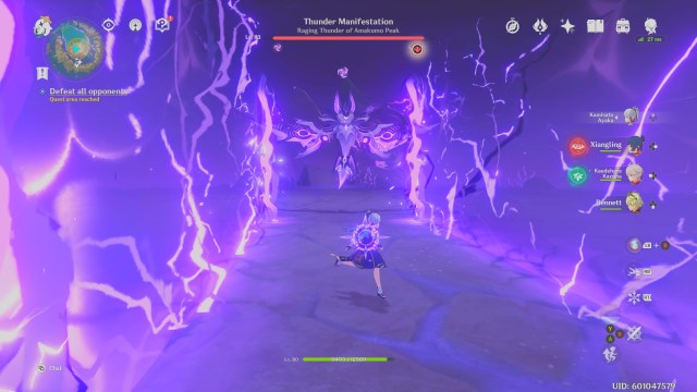 Genshin Impact: How to Beat Thunder Manifestation Boss Fight (Electro ...