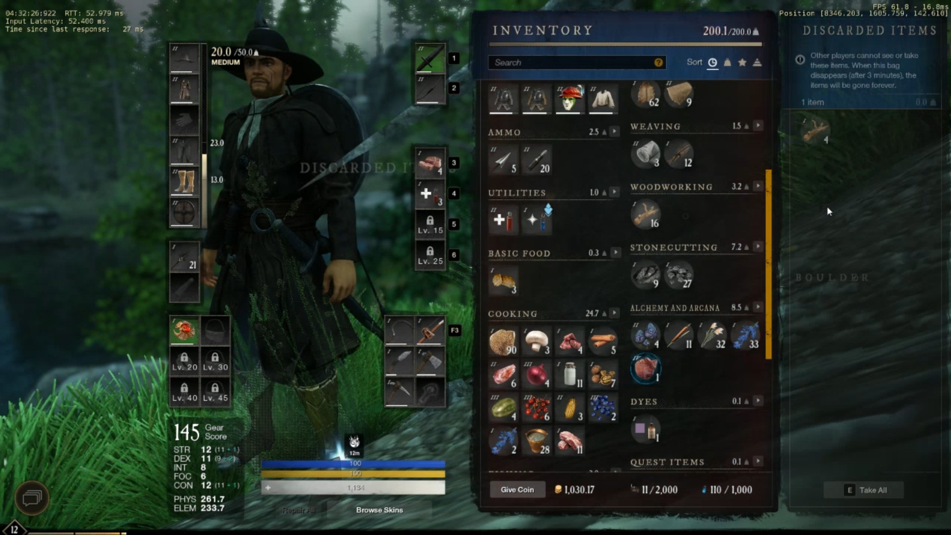 New World: How to Split & Drop Stacks of Items - Twinfinite