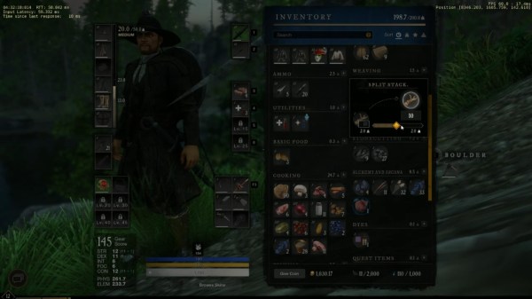 New World: How to Split & Drop Stacks of Items - Twinfinite
