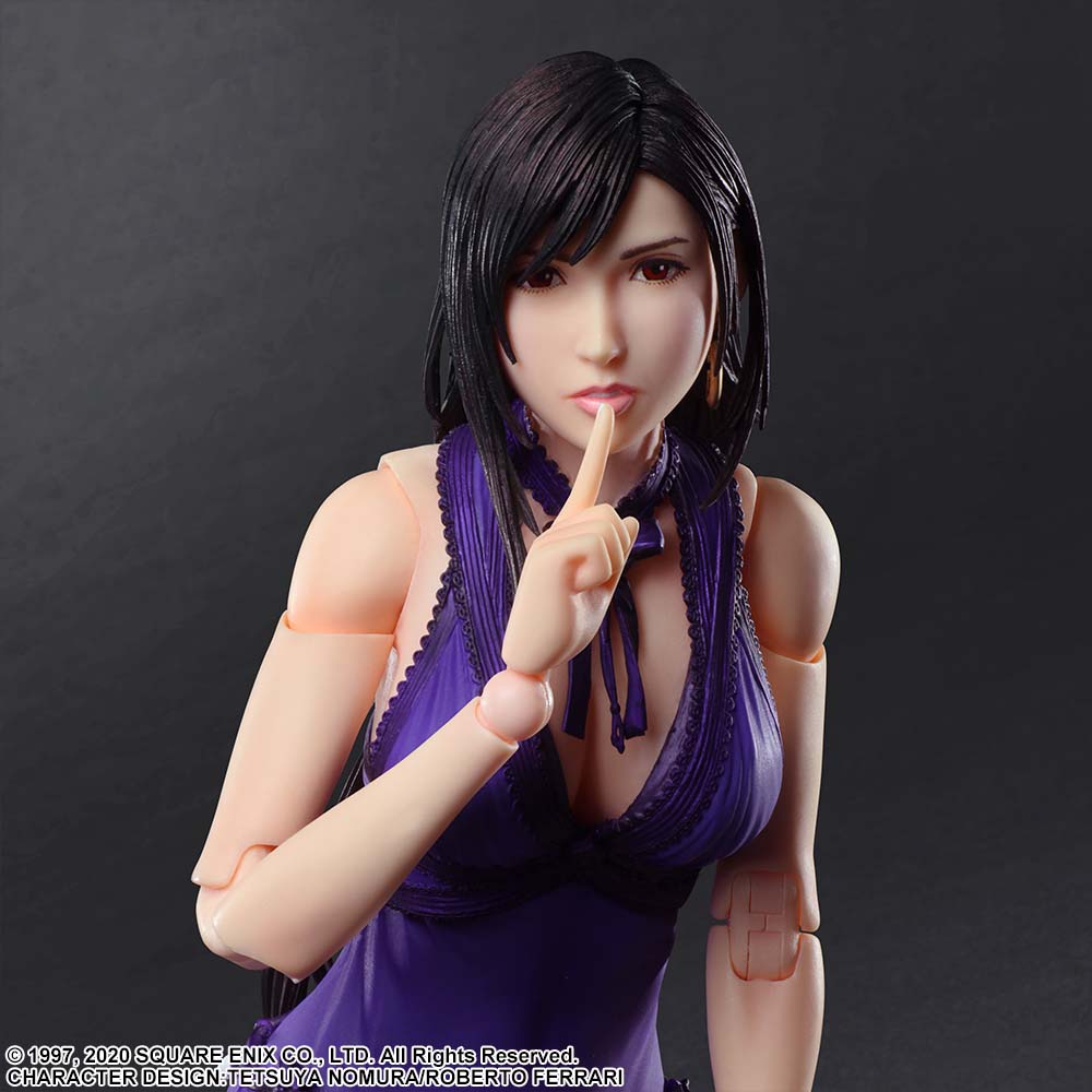 Square Enix Reveals Gorgeous Tifa Lockhart FFVII Remake Figures
