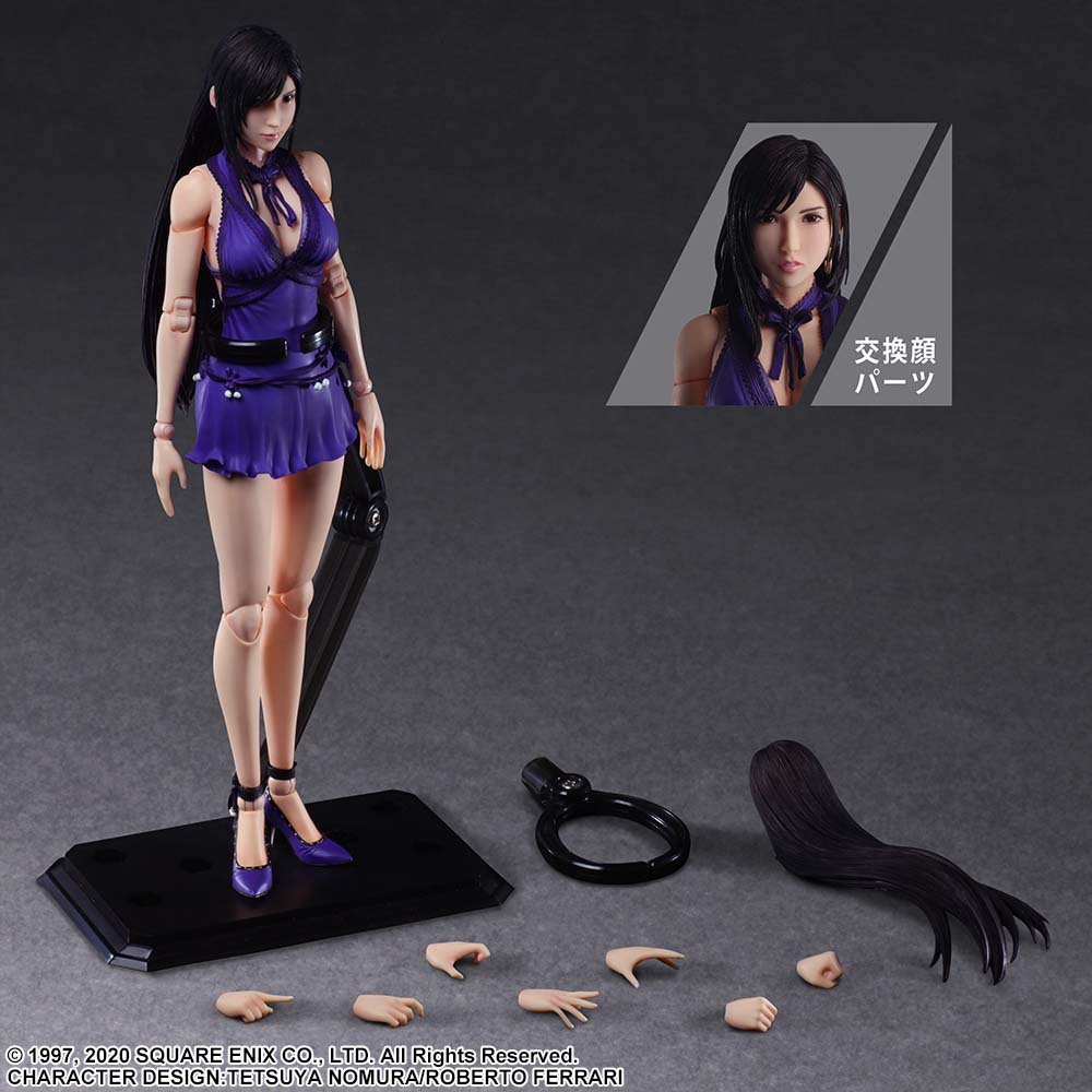 Square Enix Reveals Gorgeous Tifa Lockhart FFVII Remake Figures ...