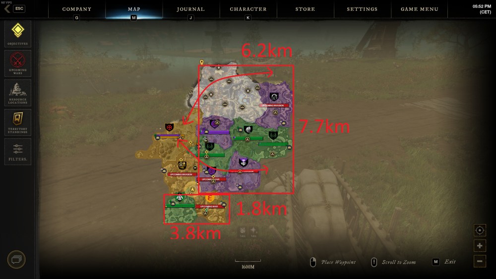 Here's How Big New World's Map Size Is (Measured)