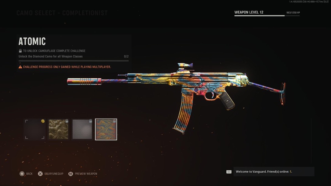 CoD Vanguard Atomic Camo Glitch: How to Get Atomic Camo Fast & Easy ...