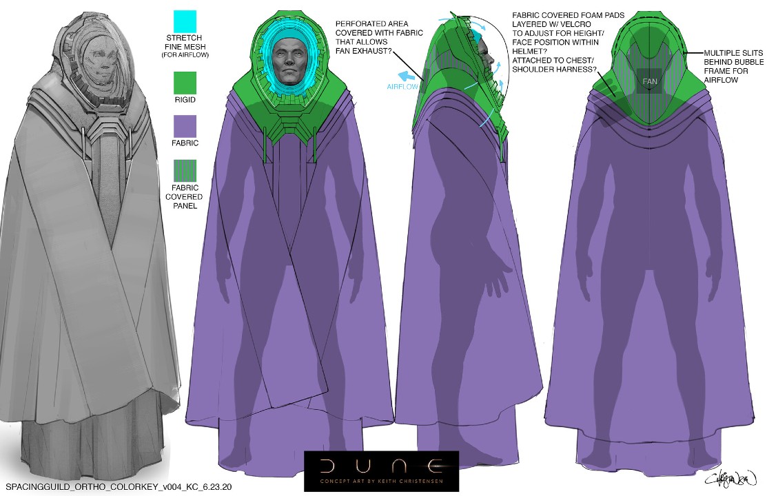 ArtStation User Creates Incredibly Detailed Dune Space Guild Concept Art