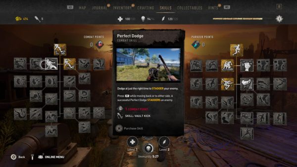Dying Light 2: How to Get Combat & Parkour Points to Unlock Skills ...