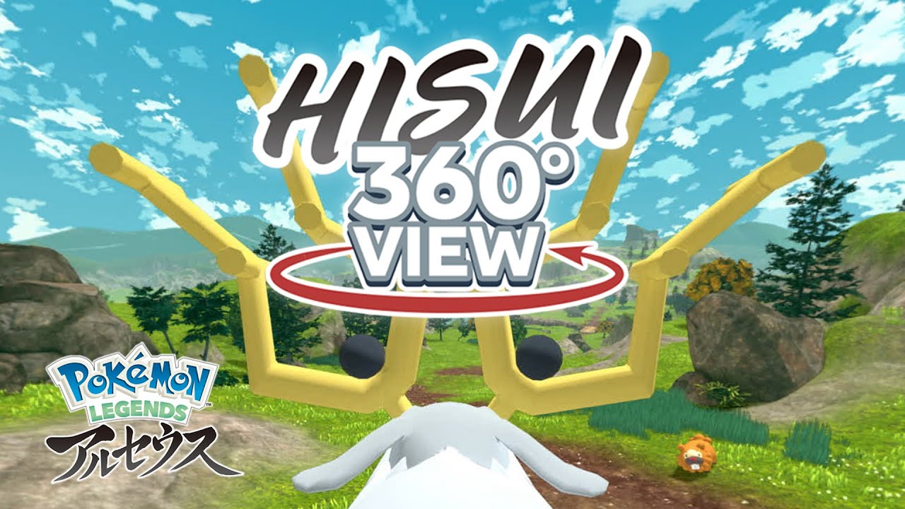 View Pokemon's Hisui Region in This Interactive 360° Video - Twinfinite