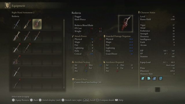Elden Ring: How to Get Reduvia Dagger