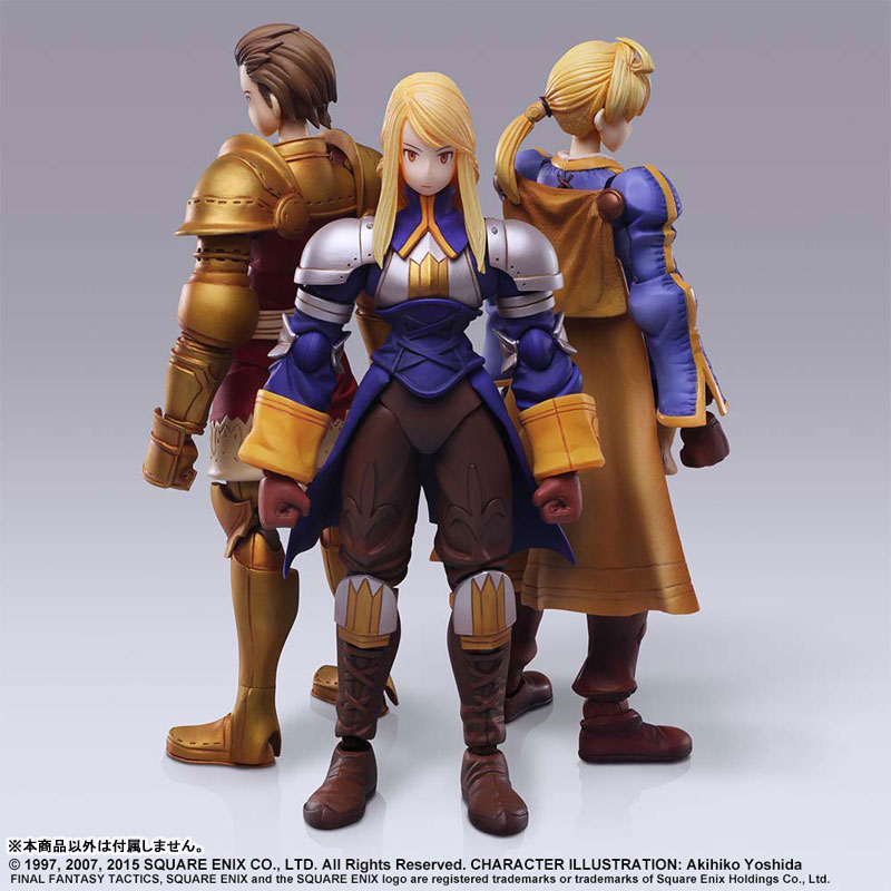 Final Fantasy Tactics Getting New Ramza, Delita, & Agrias Bring Arts ...
