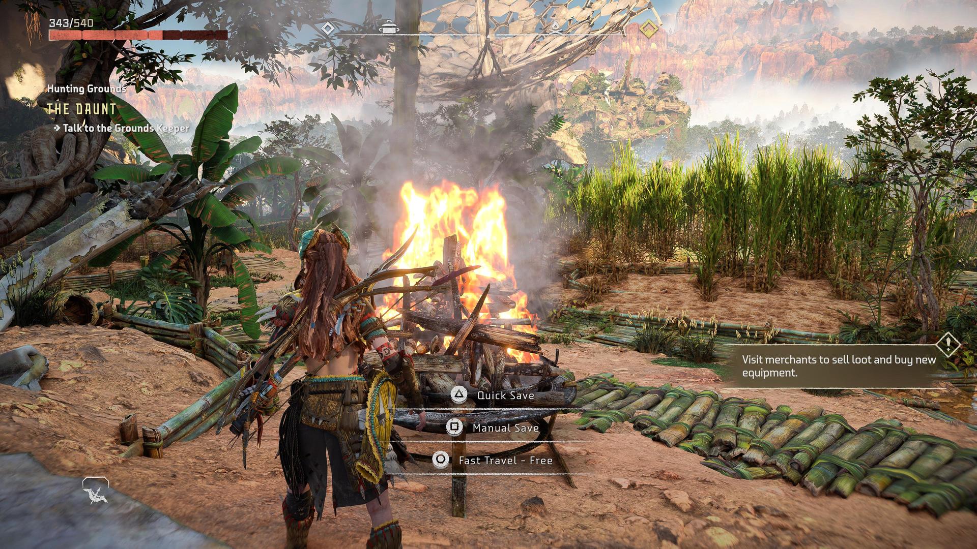 Horizon Forbidden West: How to Save Your Game - Twinfinite