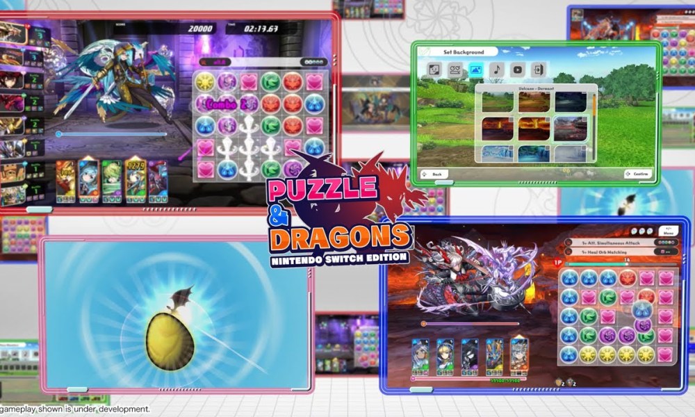 Puzzle & Dragons Marks 10th Anniversary With Nintendo Switch Edition