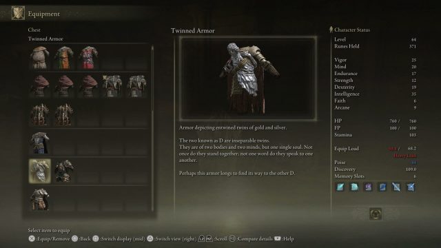 Elden Ring: How to Get D's Armor (Twinned Set)