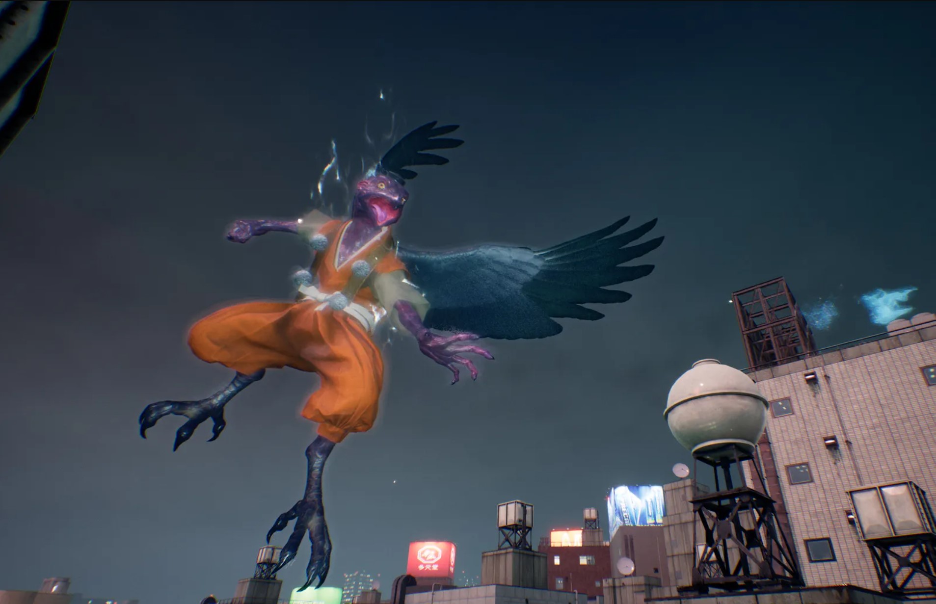 Ghostwire Tokyo: How to Summon a Tengu & Grapple to Top of Buildings ...