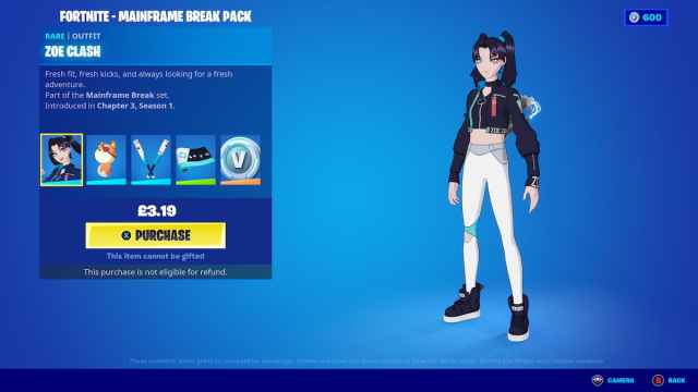 Fortnite Mainframe Break Pack: How to Get It, All Items & Price