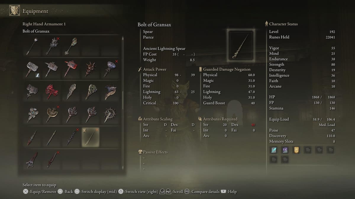 Where to Find Bolt of Gransax in Elden Ring - Twinfinite