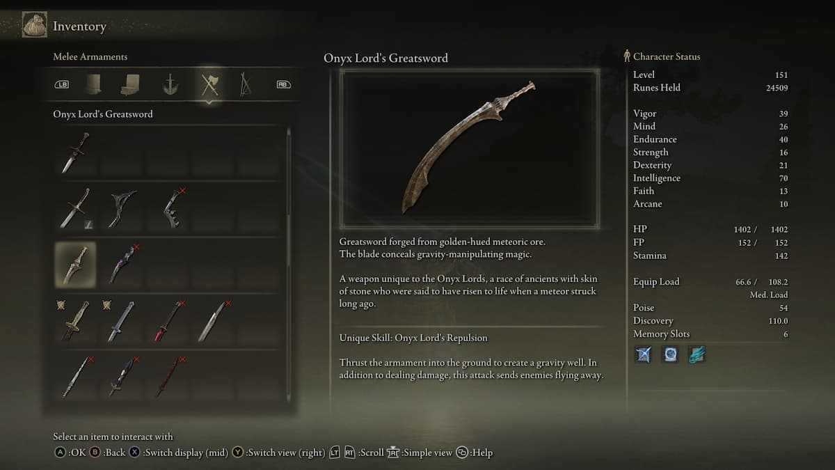How & Where to Get Onyx Lord's Greatsword in Elden Ring: Location ...