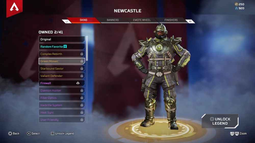 Best Skins for Newcastle in Apex Legends