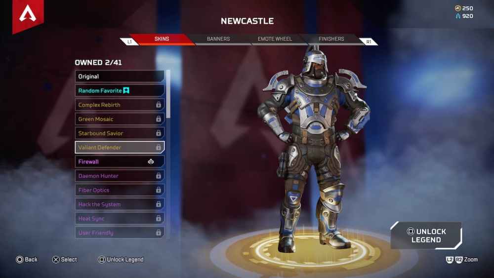 Best Skins for Newcastle in Apex Legends