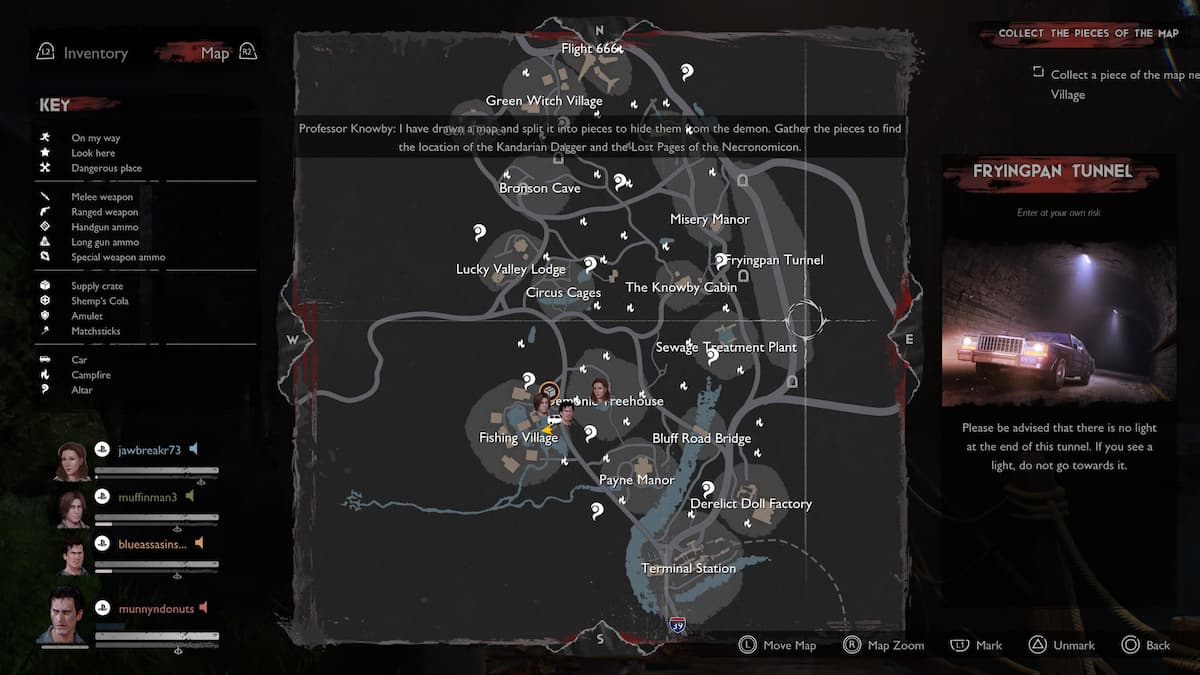All Maps in Evil Dead The Game - Twinfinite