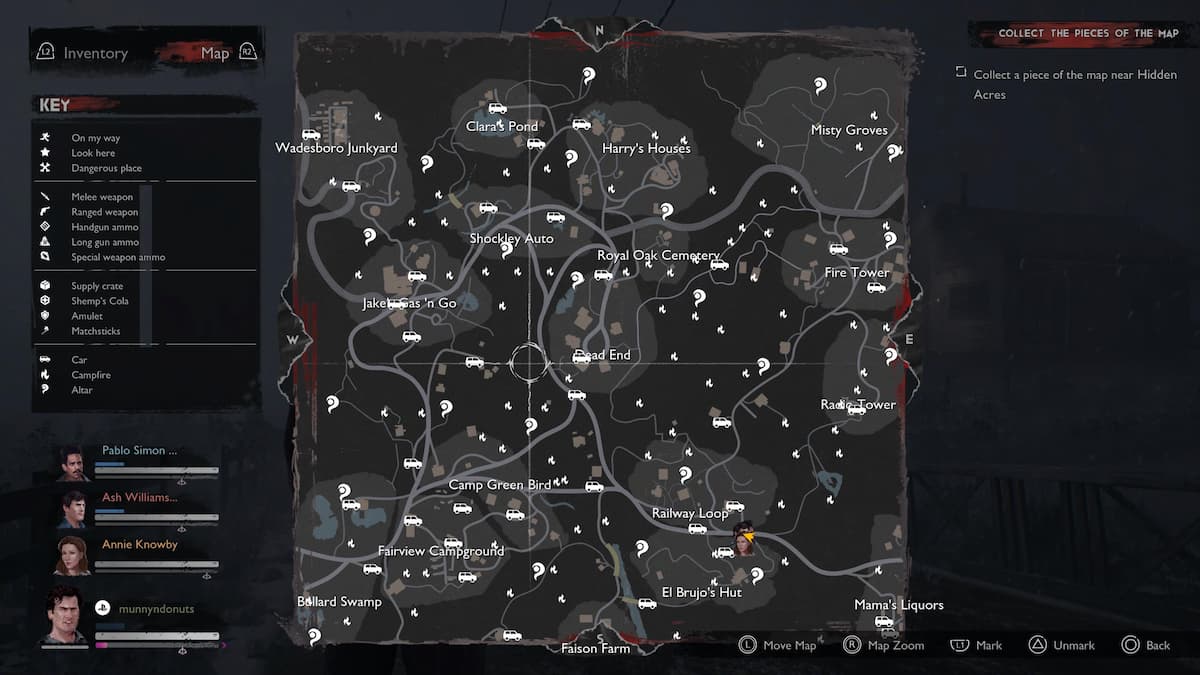 All Maps in Evil Dead The Game - Twinfinite