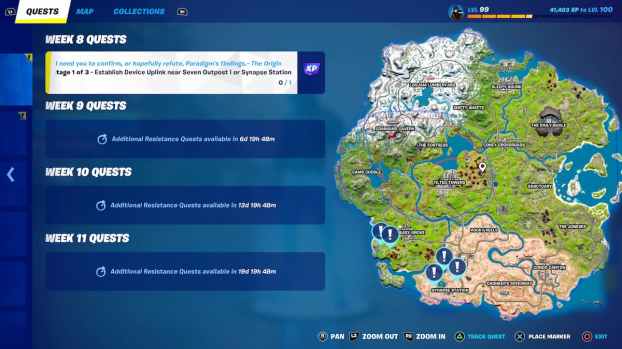 How to Equip Sensor Backpack & Scan Energy Fluctuation in Fortnite ...