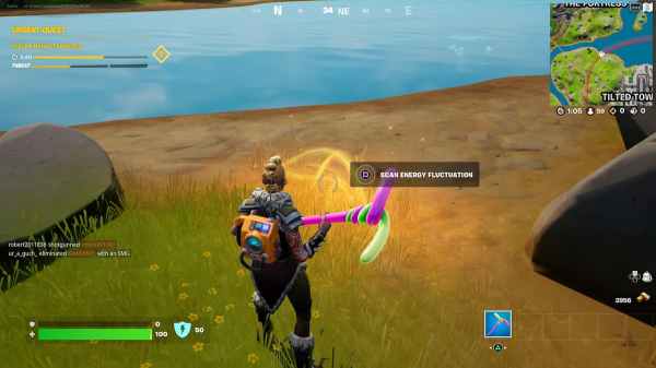 How to Equip Sensor Backpack & Scan Energy Fluctuation in Fortnite ...