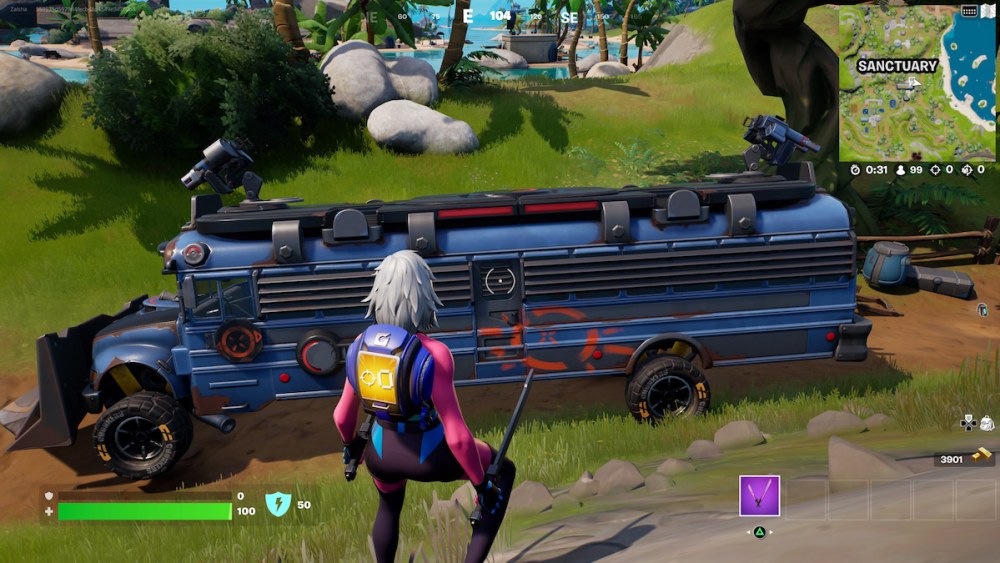 How to Use a Mounted Turret to Damage Vehicles in Fortnite