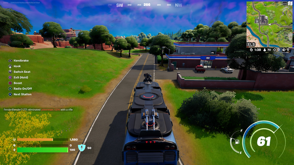 How to Use a Mounted Turret to Damage Vehicles in Fortnite - Twinfinite