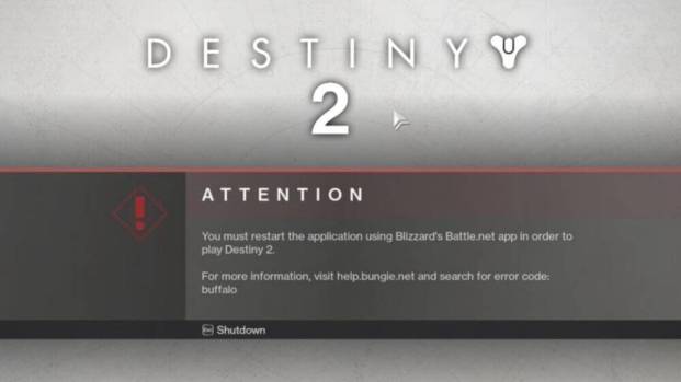 Destiny 2: How To Fix Error Code Buffalo - Twinfinite