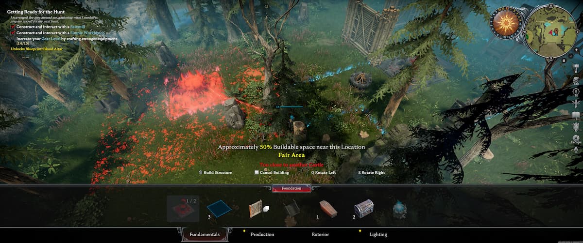 V Rising: How to Build a Base & Place the Castle Heart - Twinfinite