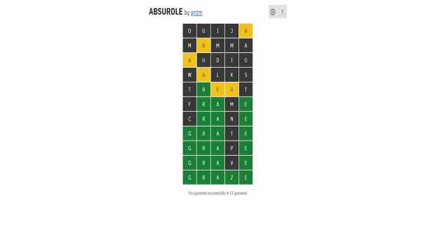 What Is the Best Absurdle Guess? - Twinfinite