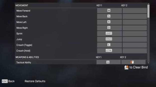 Aceu Apex Legends Settings & Keybinds - Twinfinite