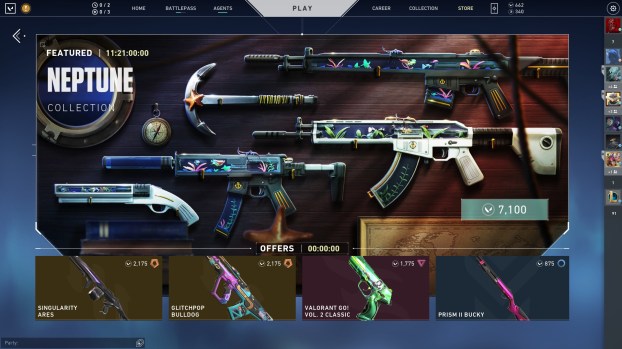 New Valorant Weapon Skin Bundle 'Neptune' Has Aquatic Theme, SFX ...