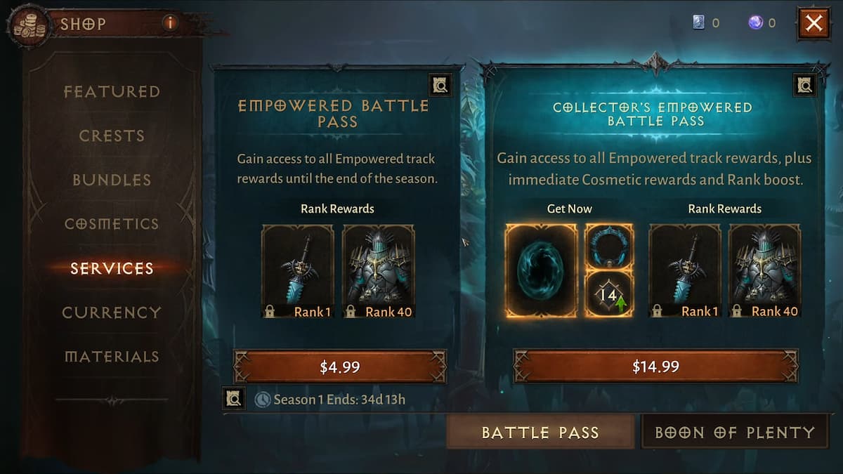 All Microtransactions in Diablo Immortal - Twinfinite